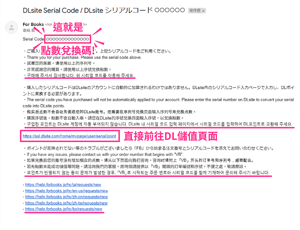 如何在ForBooks上購買DLsite點數